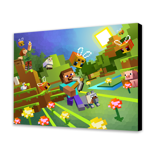 Minecraft - Paint by Numbers Kit | Just Paint by Numbers Store