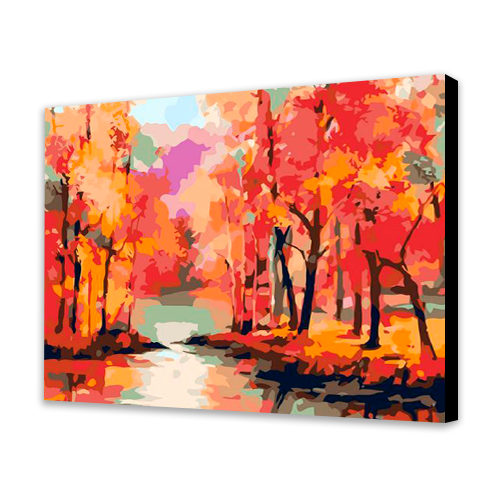 Colorful Autumn - Paint by Numbers Kit | Just Paint by Numbers Store
